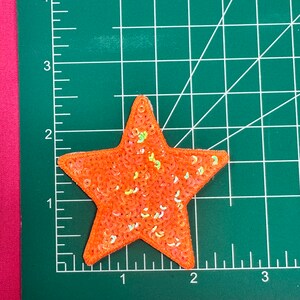 Sequin Star Iron on Patch - Etsy