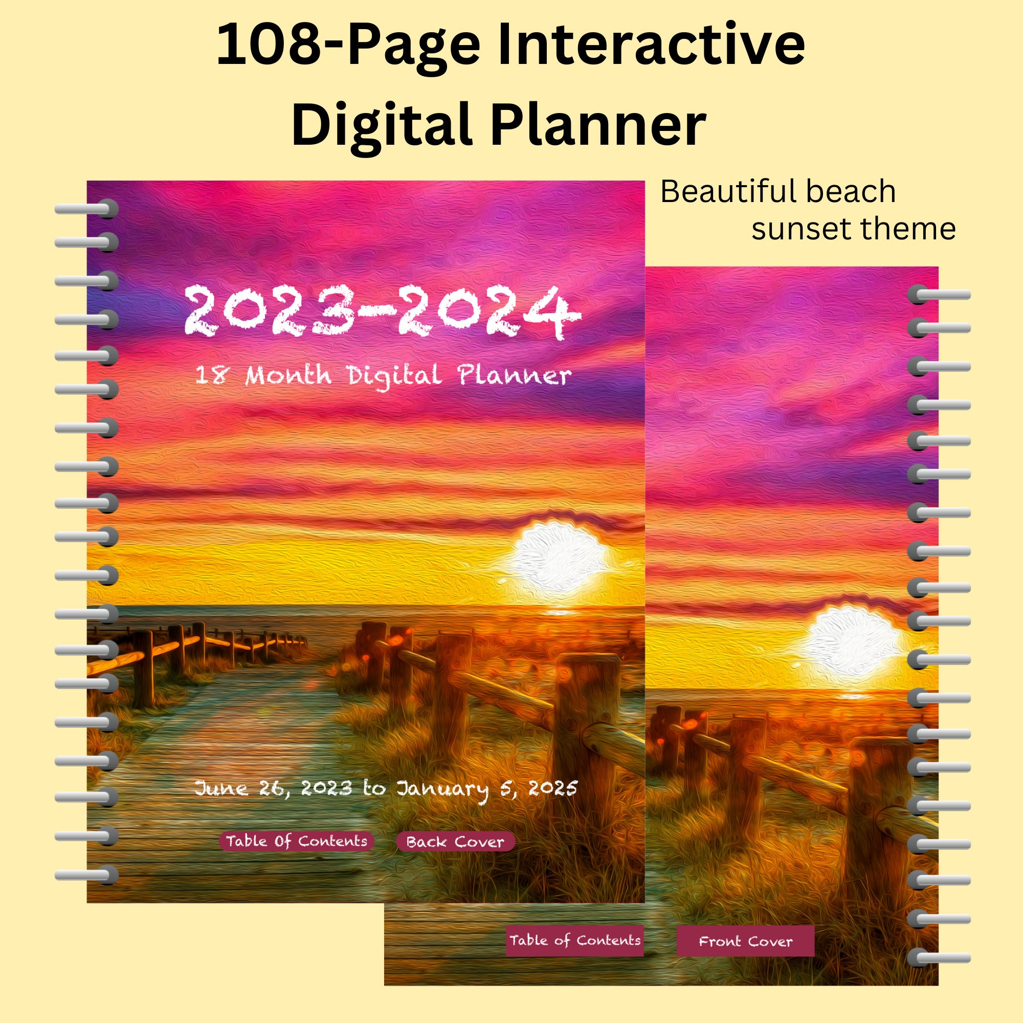 2023-2024 Fillable Weekly Planner, Bill & Debt Tracker, Monthly ...