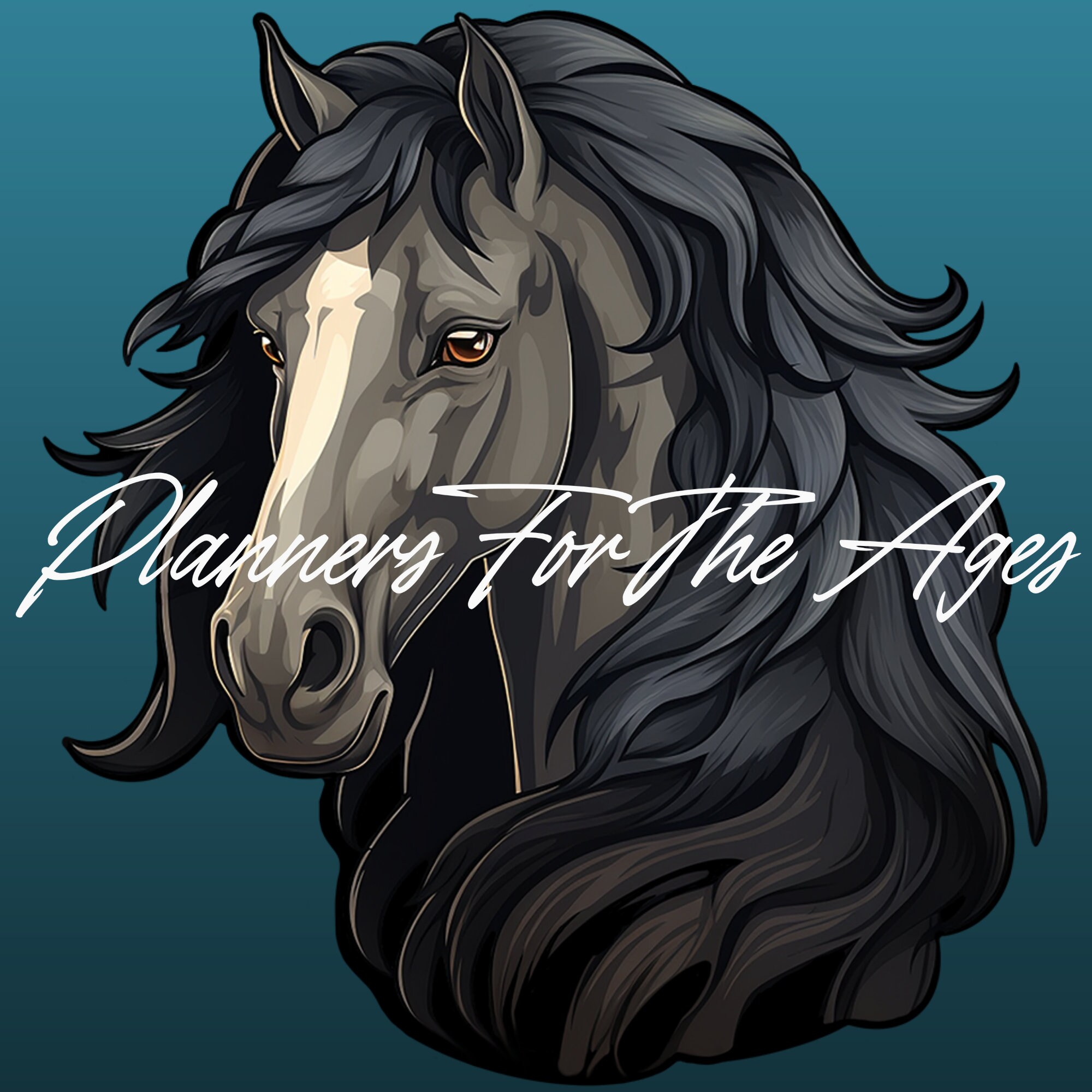 Printable Horse Stickers Sticker Sheets Journals Planners - Etsy