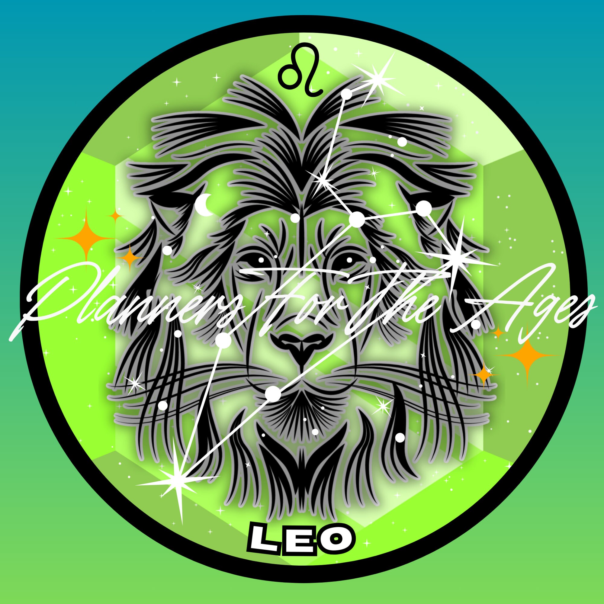 Printable Zodiac Stickers Astrology Sticker Sheets Journals Planners ...