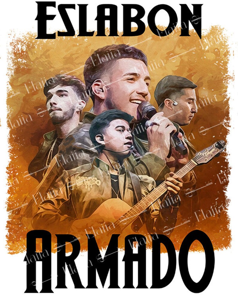 Eslabon Armado PNG Digital Download File Sublimation Printable PNG Ella ...