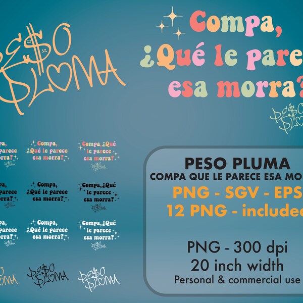 Peso Pluma Logo - Etsy