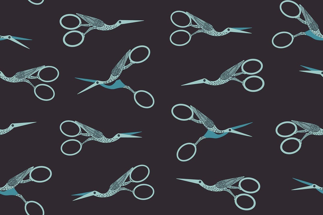 Preorder - 1 800 Notion Stork Scissors Soft Black Ruby Star Society ...