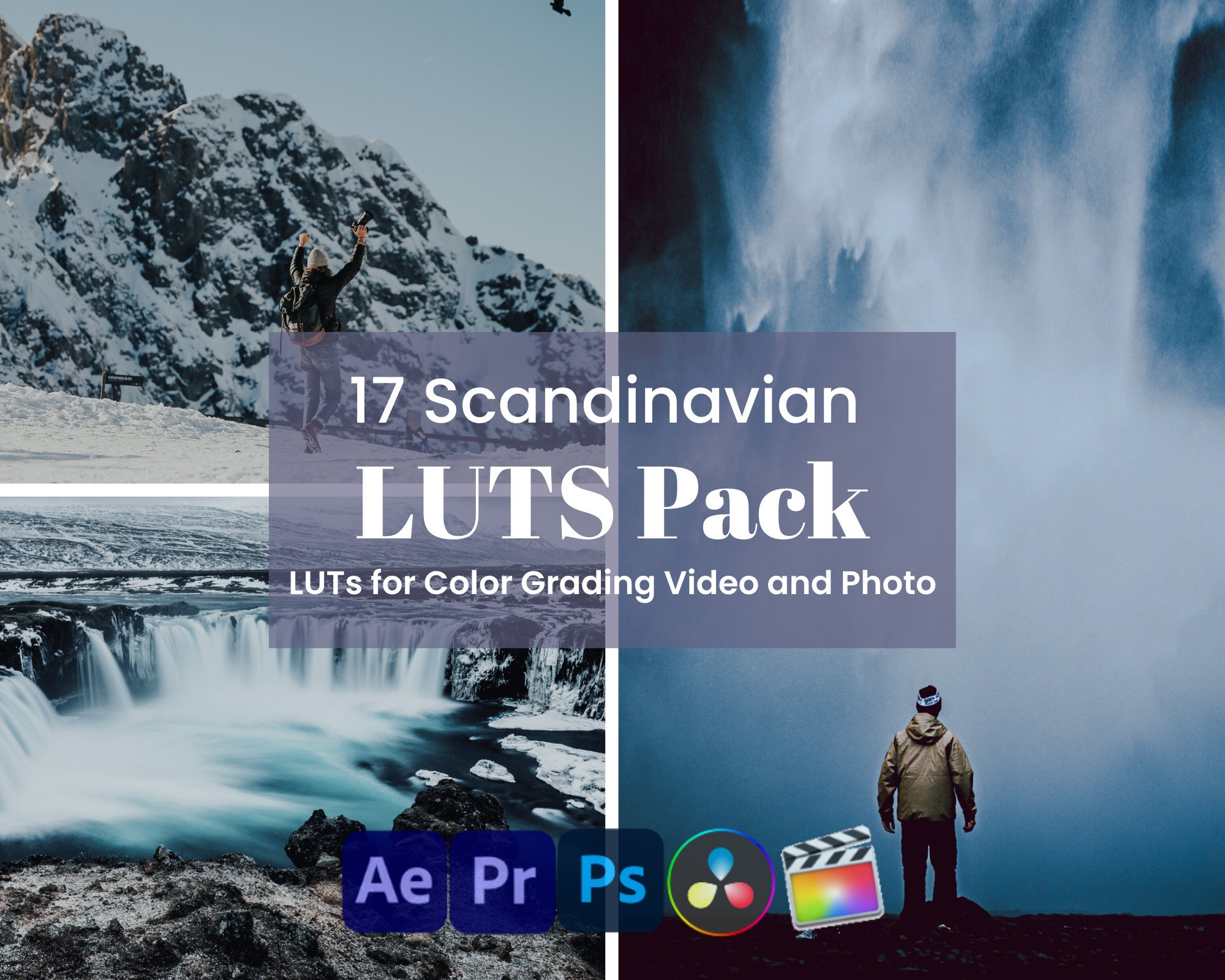 17 Luts Preset for Video and Photo| SCANDINAVIAN Luts for Landscape ...