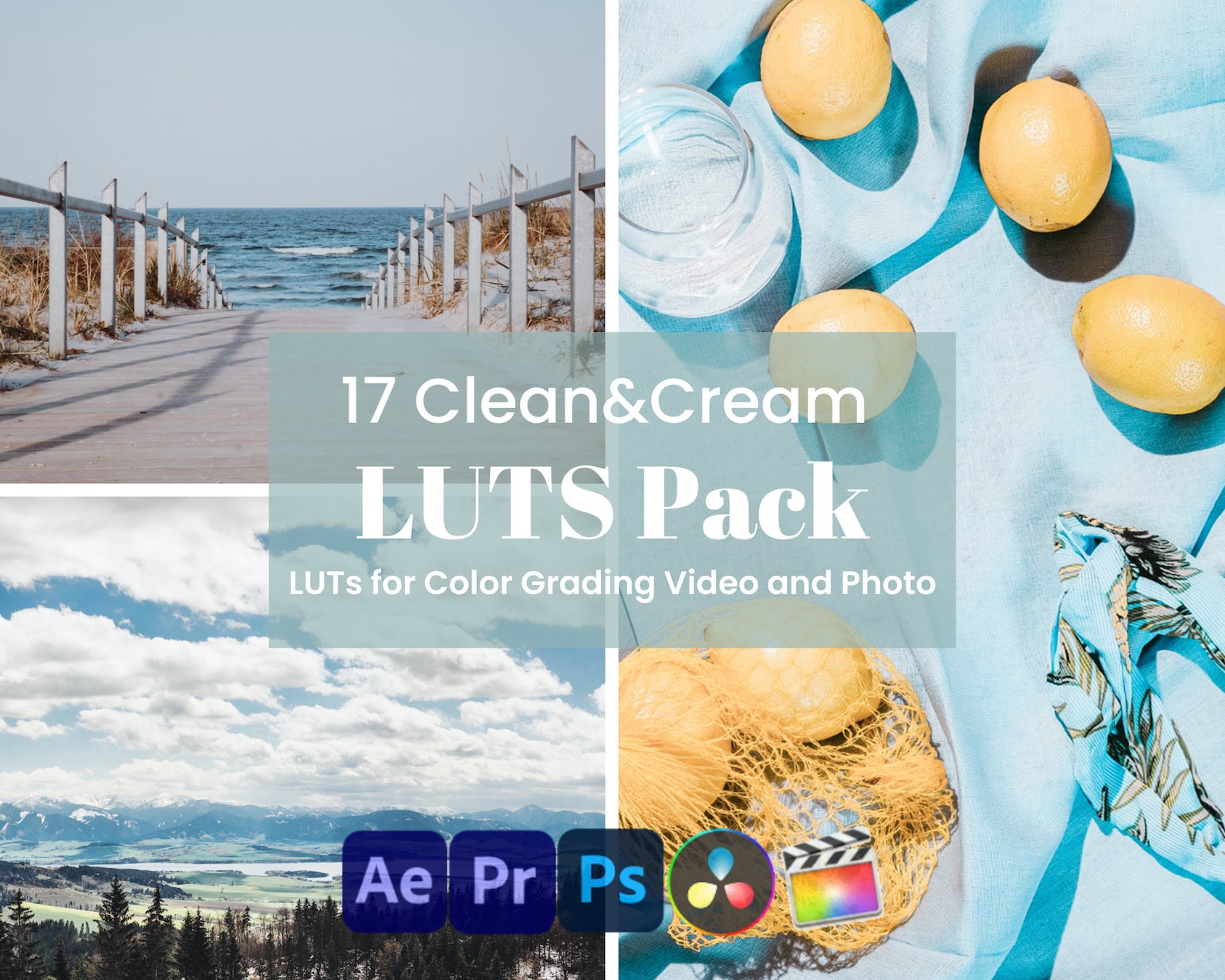 17 Luts Preset for Video and Photo Clean Luts for Landscape - Etsy