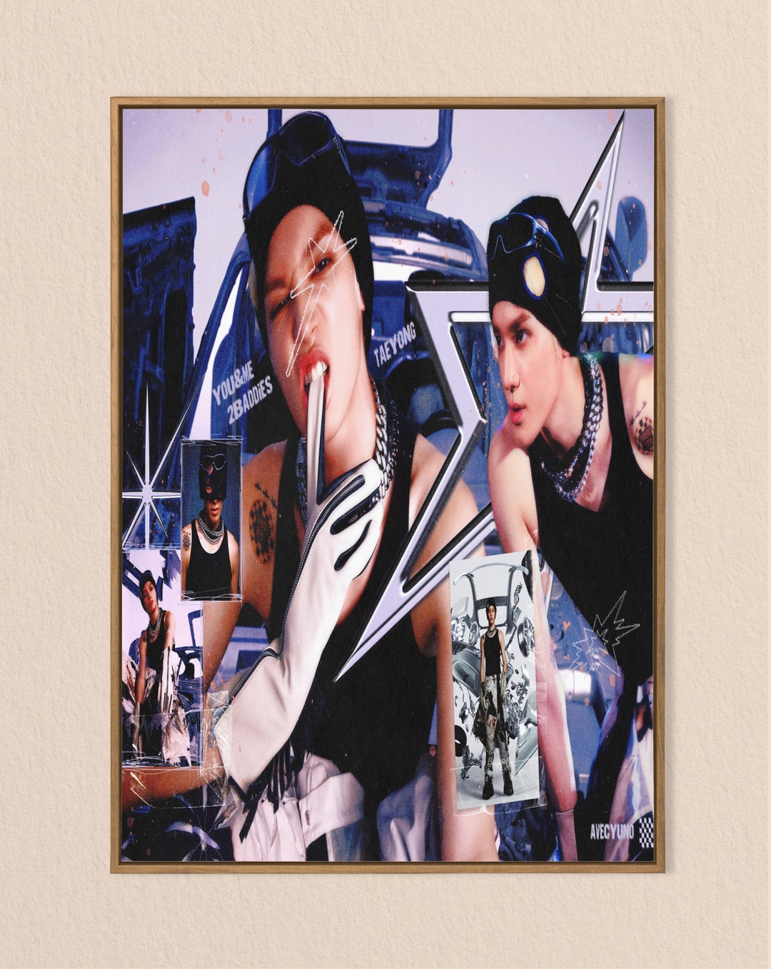 NCT Poster, Taeyong Poster, Limited Edition Print, K-pop Poster, Kpop ...