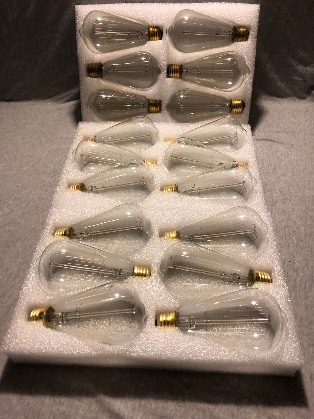 4 New 60watt Edison Light Bulbs - Etsy