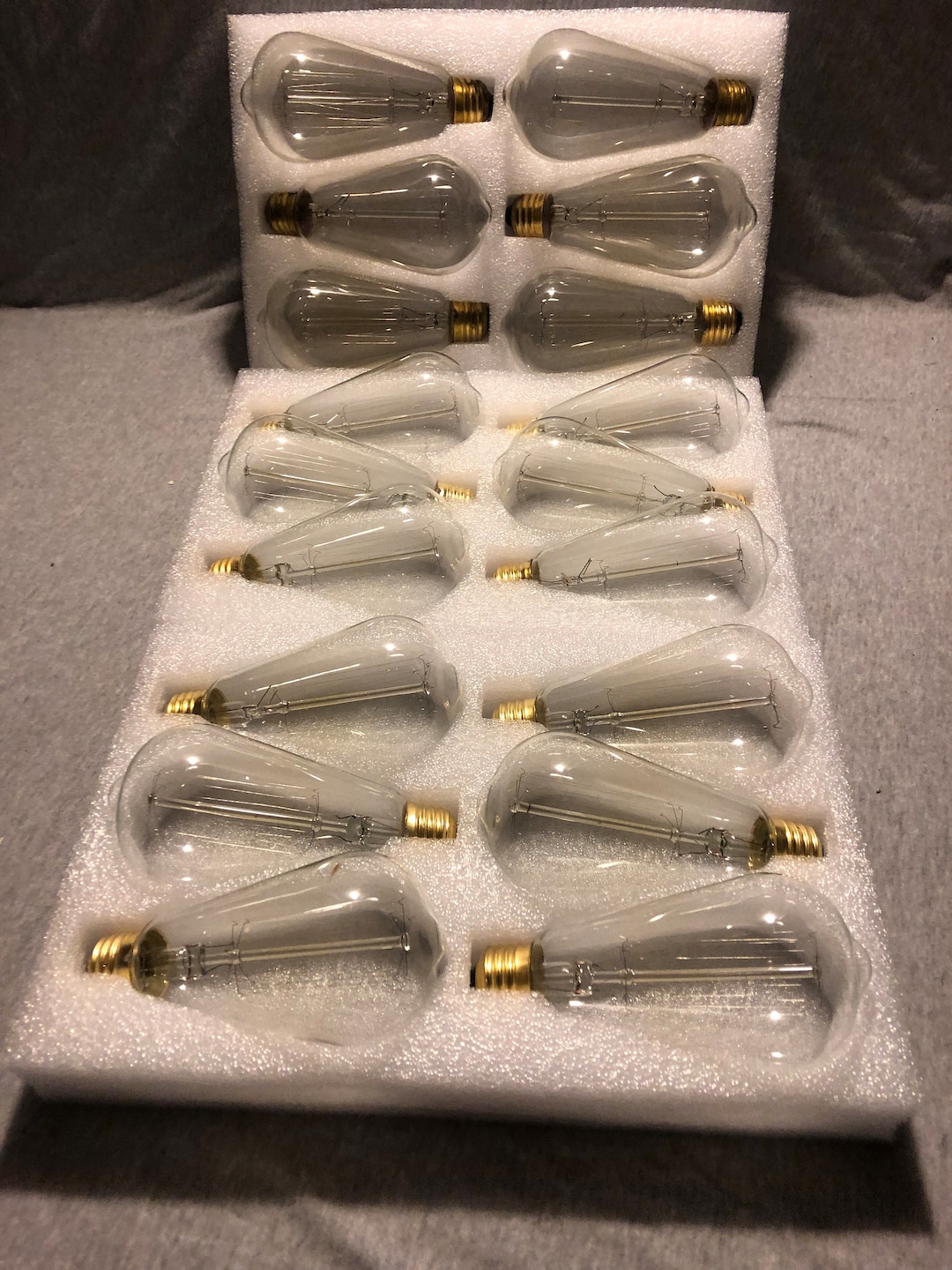 2 New Vintage Style Edison Light Bulbs 60watt - Etsy