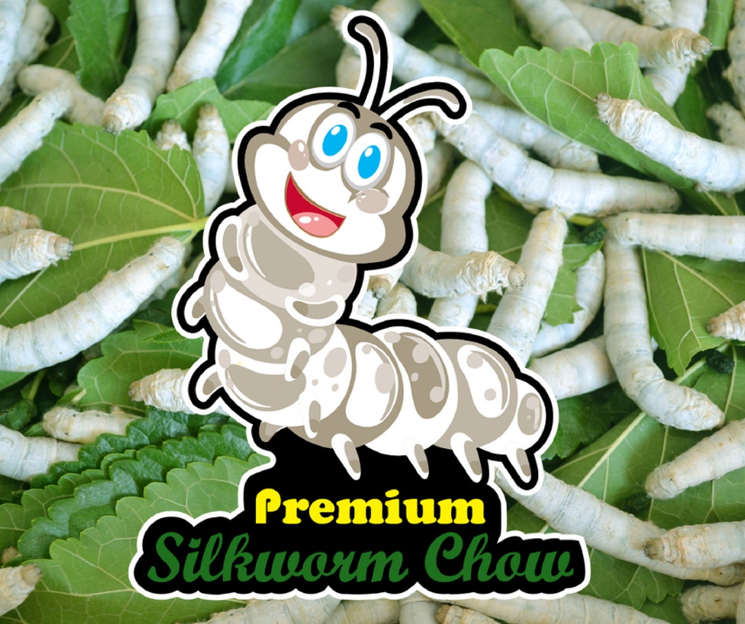 Organic Silkworm Chow - Powder - Premium Food for Your Silkworms ...