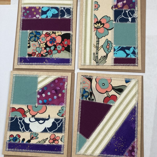 Quilted Cards - Etsy
