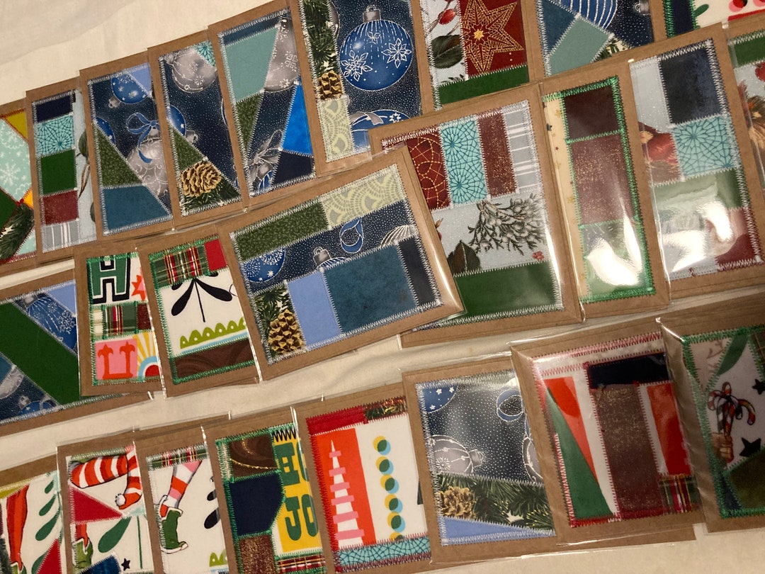 Handmade Holiday Cards With Envelopes Eco Friendly Holiday - Etsy