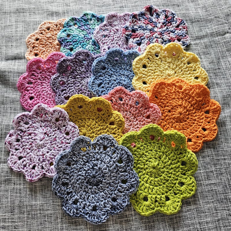 Cotton Coaster - Etsy