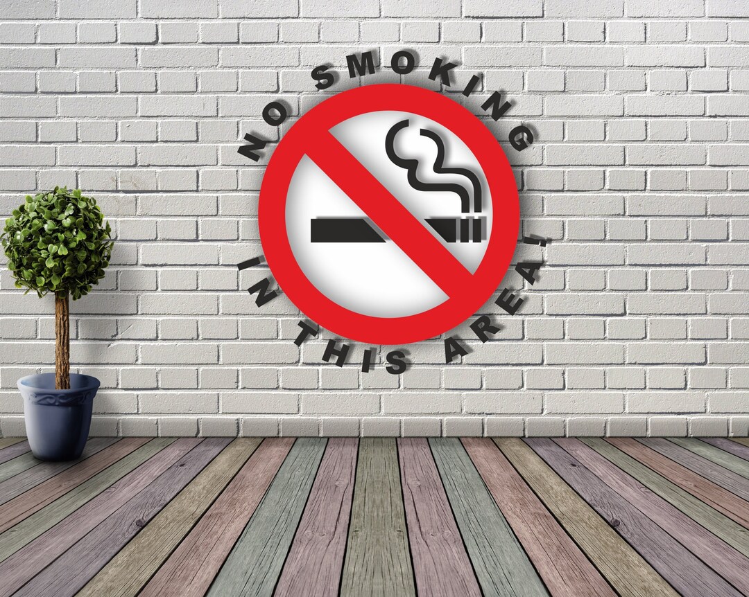 No Smoking Svg,no Smoking Vector,digital Files, Instant Download ...
