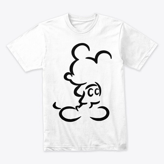 Mickey Mouse Outline SVG for Craft Machines Cricut Cameo - Etsy Canada