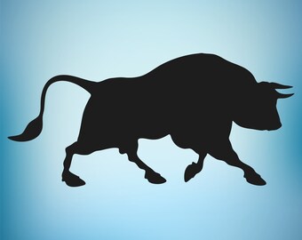 Bull Head. Cut Files for Cricut. Clip Art Silhouette eps, Svg, Pdf, Png ...
