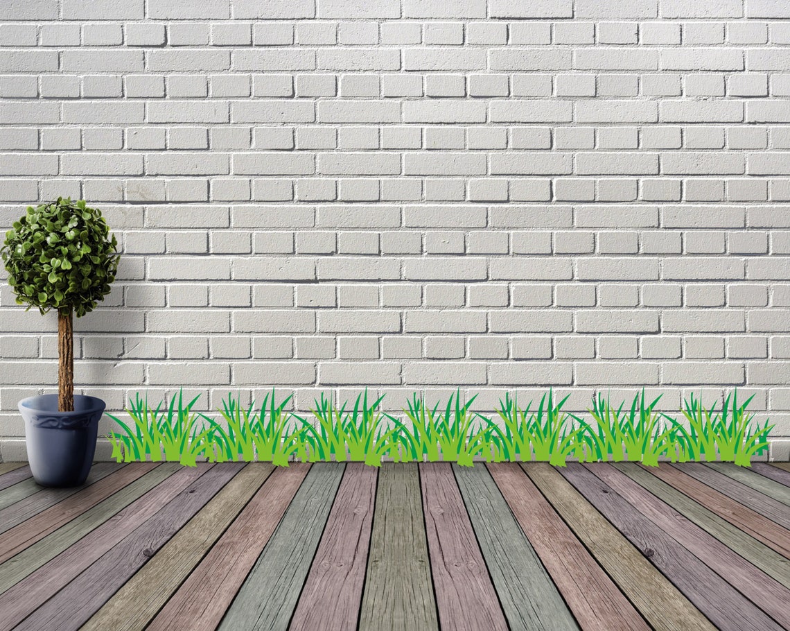 Grass Svggrassy Lawn SVG Grass Svg Silhouette or Cricut - Etsy