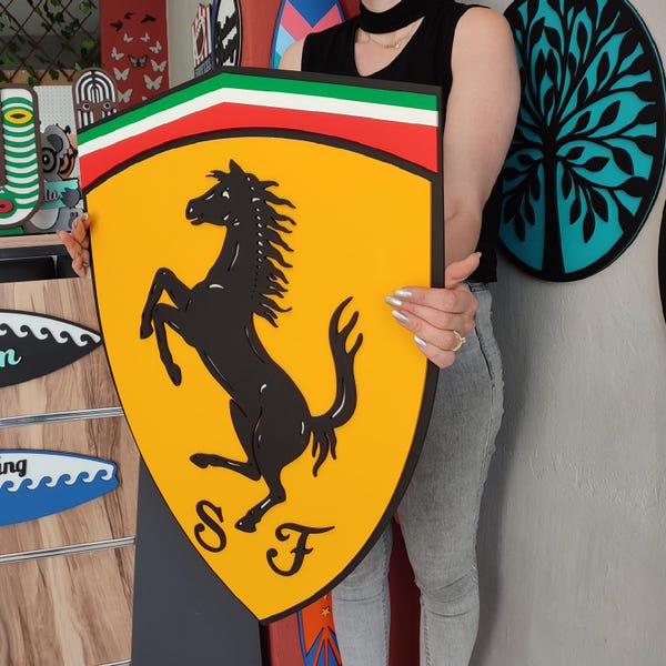 Ferrari Sign - Etsy
