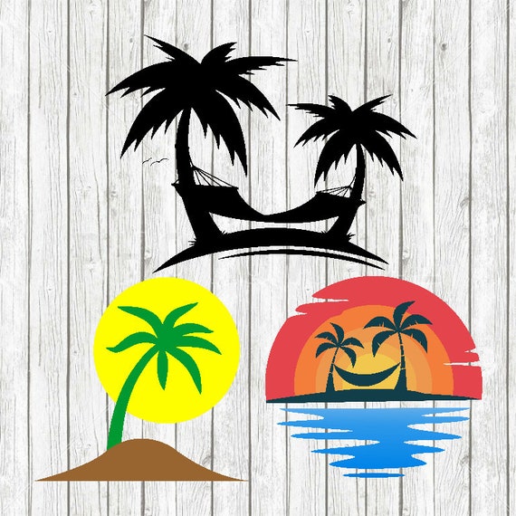 Palm Trees Instant Download SVG - Etsy