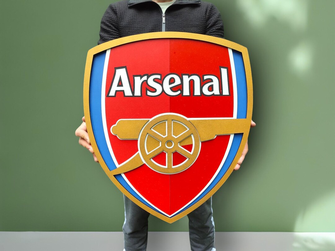 Arsenal FC 3D Wall Art | Football Wall Art Sign | Soccer Team Logo ...