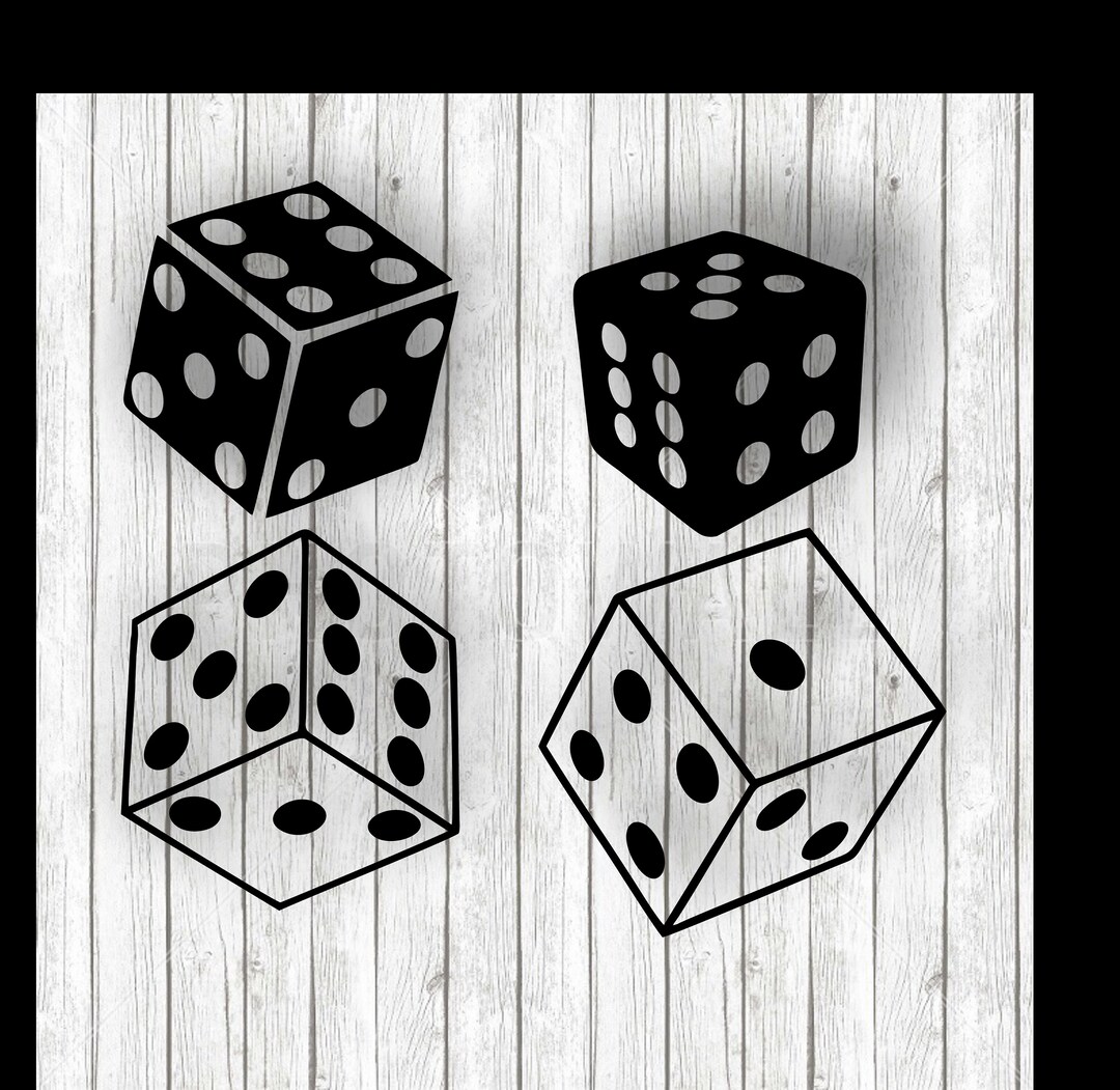 Dice Svg, Two Dice Svg, Casino Svg, Gamble Svg, Gambling Svg, Las Vegas ...