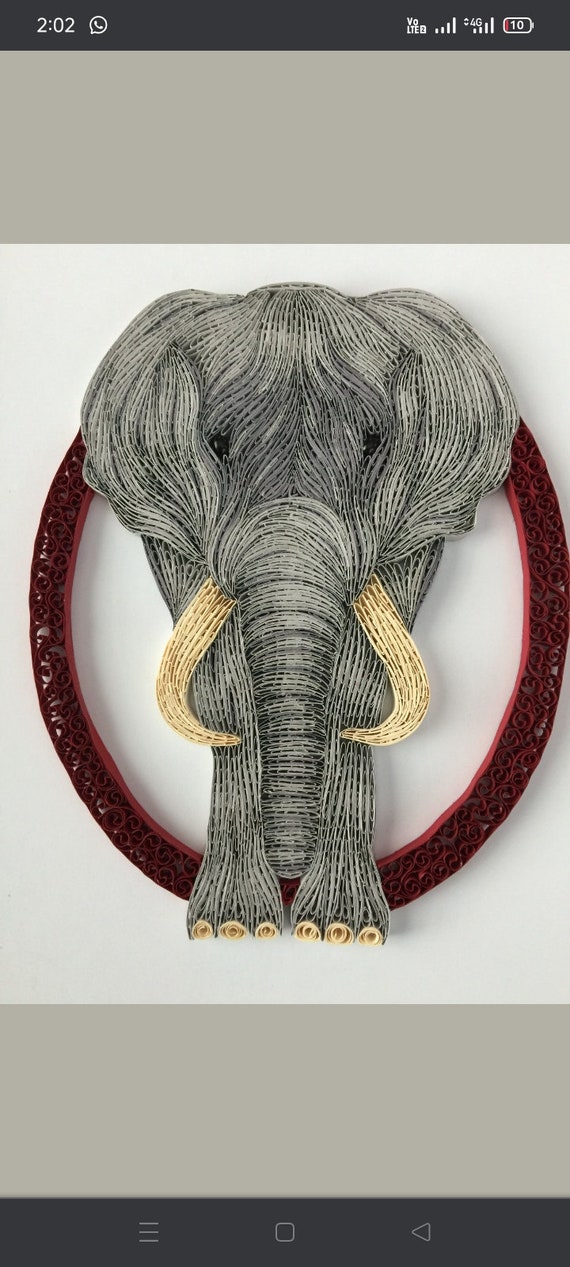 Quilling Portrait Paper Quilling Art Art for Gifting Home - Etsy