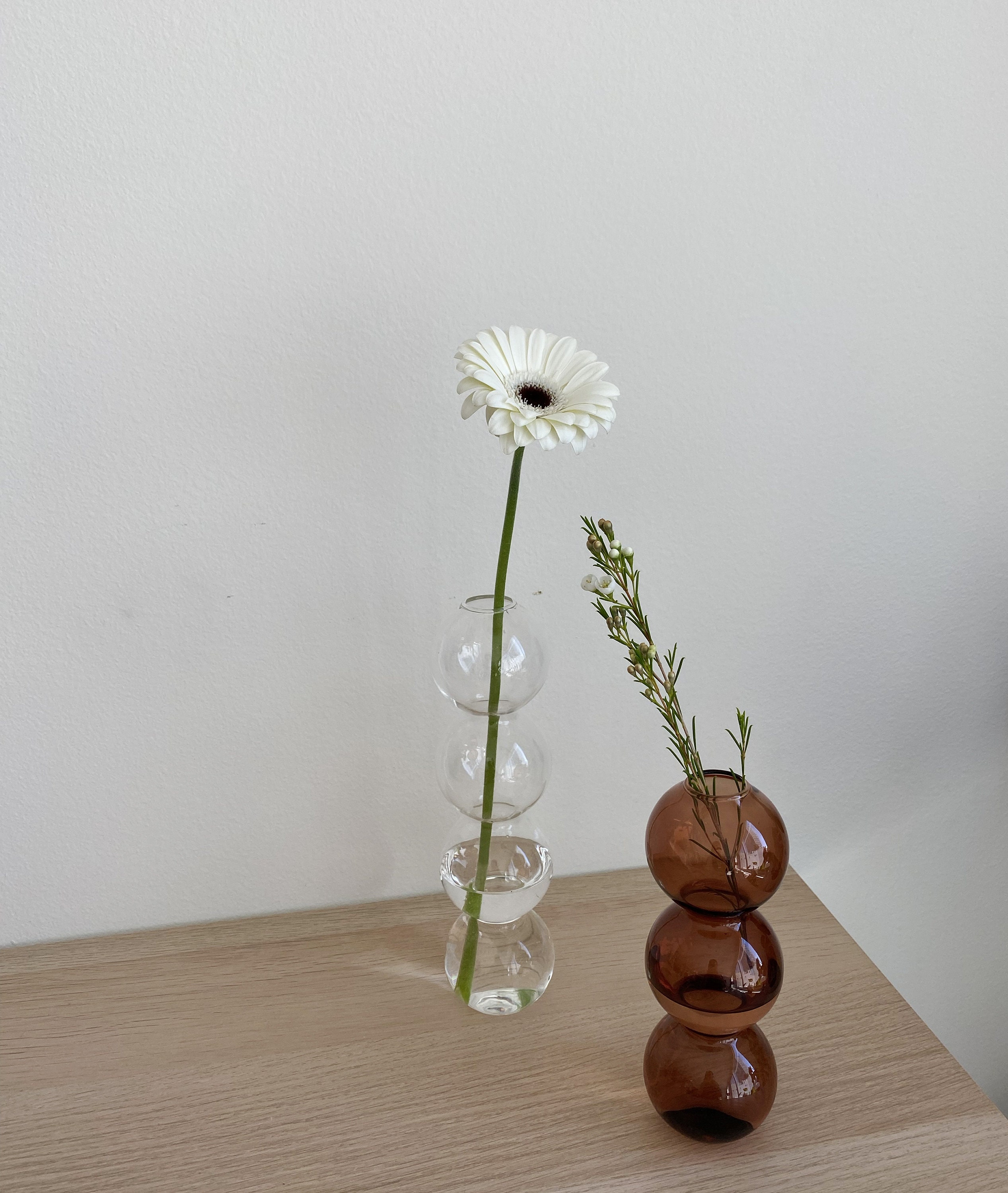 Nordic Colorful Glass Bubble Vase Fun Cool Vase - Etsy