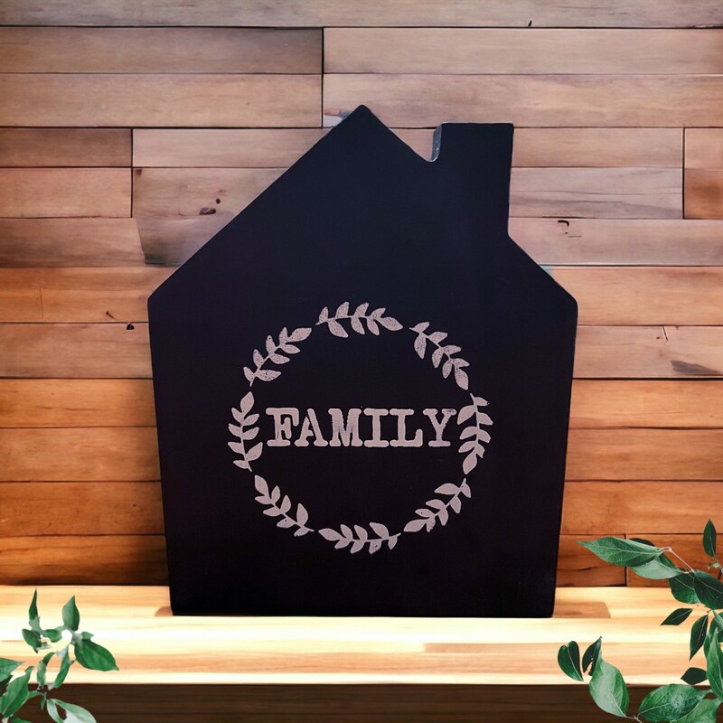 House Shaped Sign - Etsy