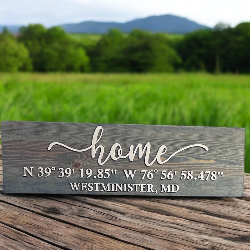 New Home Card Location - Etsy