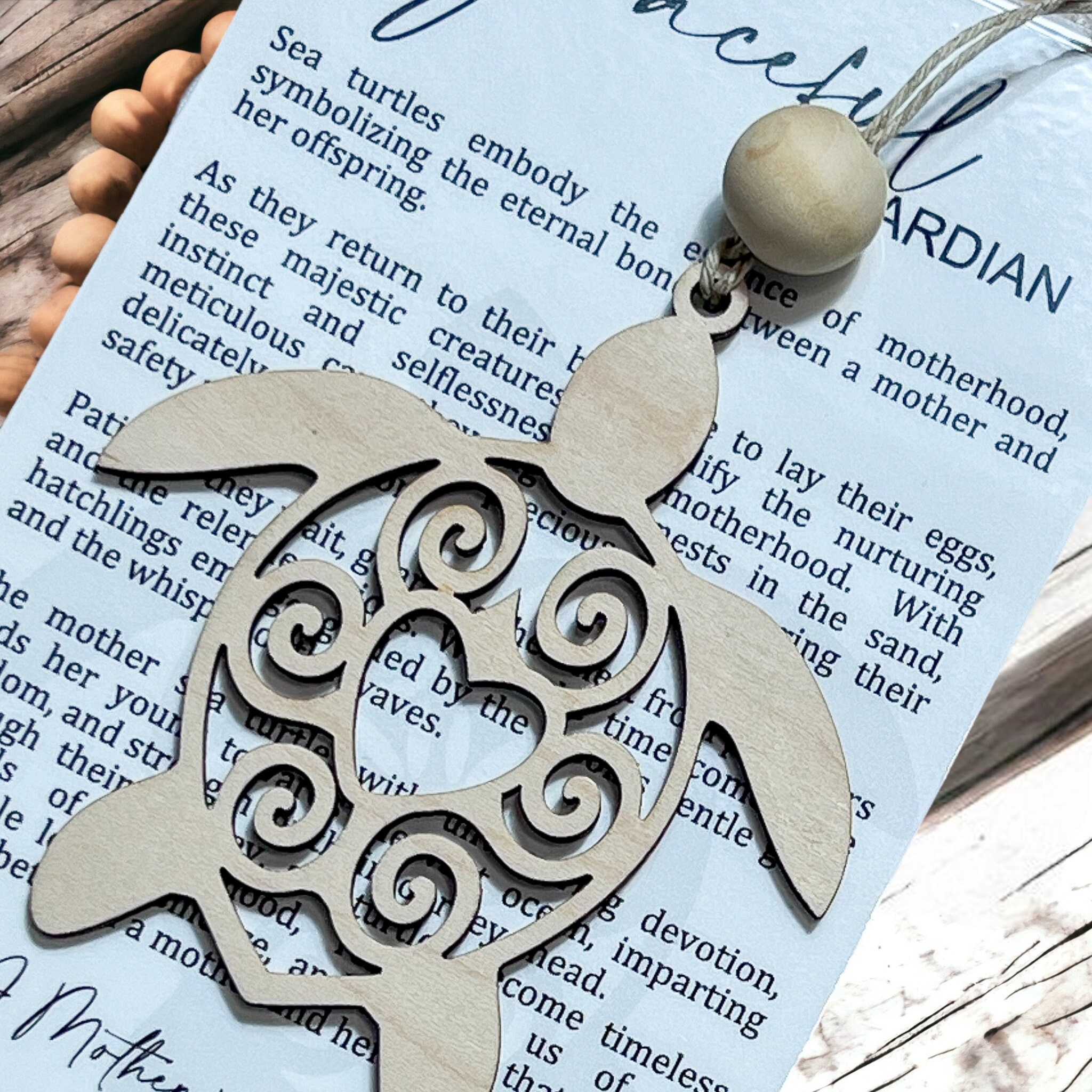 The Graceful Guardian Sea Turtle Ornament Sea Turtle - Etsy