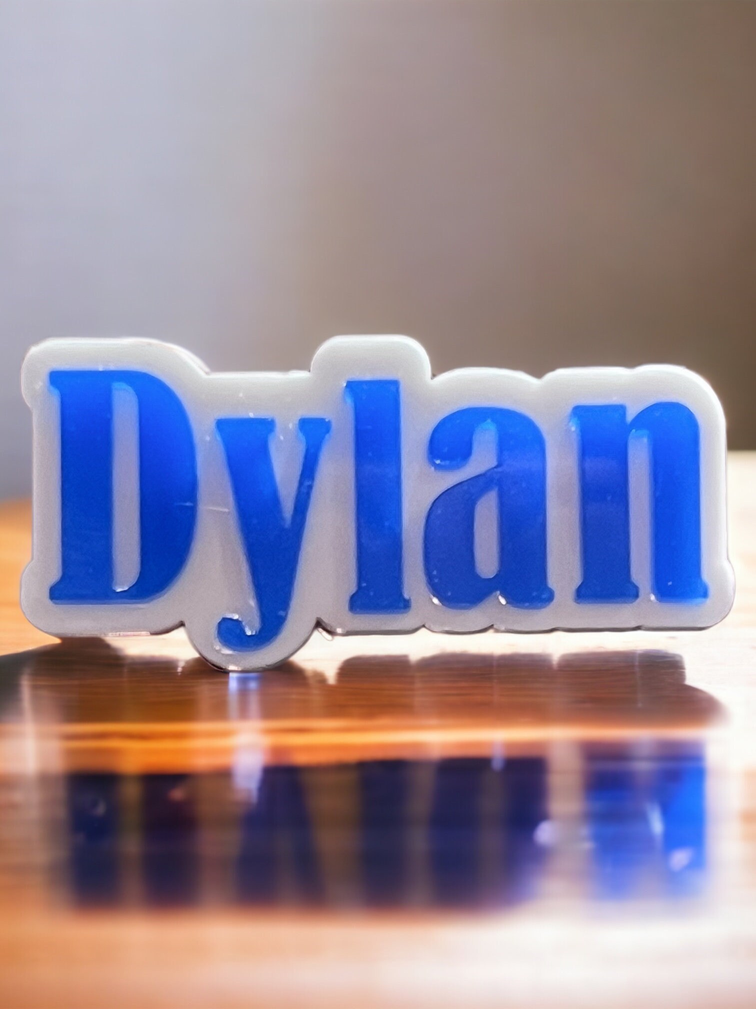 3D Acrylic Name Magnets, Personalized Name Magnets, Name Magnet, Fridge ...