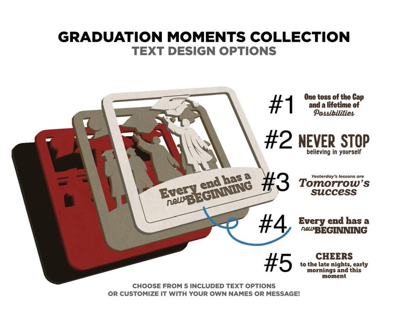 Personalized Graduation Sign Custom 2026 Senior Grad Gift Keepsake ...