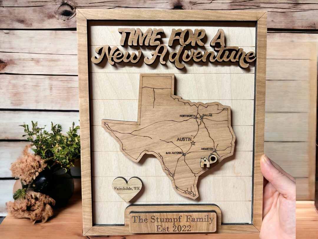 State Picture Frame/my State Frame/housewarming Gift/new Home Gift ...