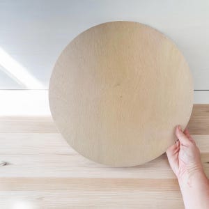 Round Wood Blanks Door Hanger Blanks DIY Round Door Decor Blank Wood ...