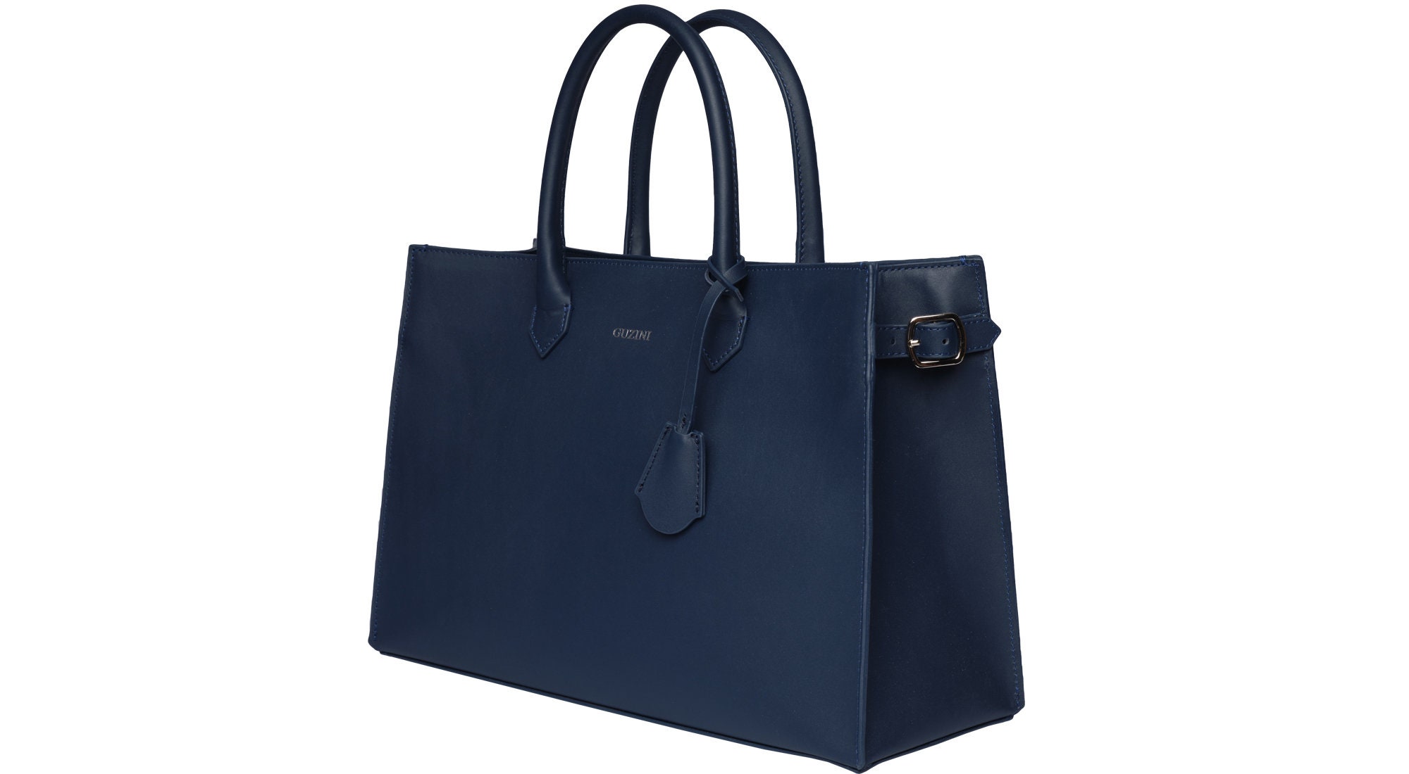 Spacious Genuine Leather Tote Bag for Women Metal Zipper - Etsy