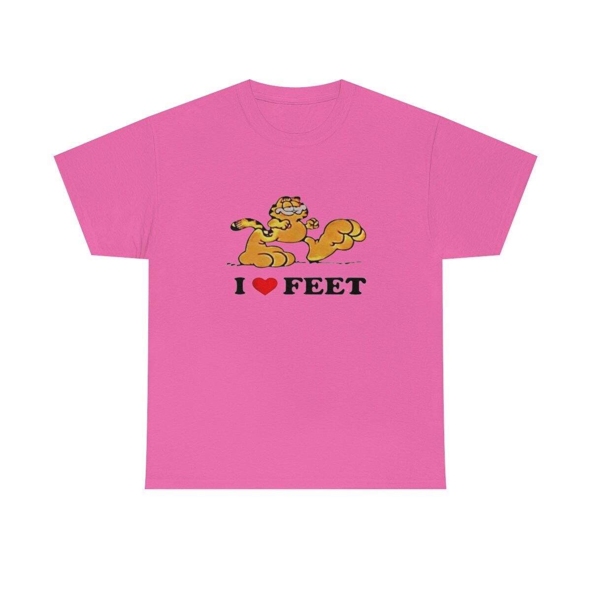 Garfield I Love Feet Shirts sold by Mila | SKU 600924 | Printerval UK