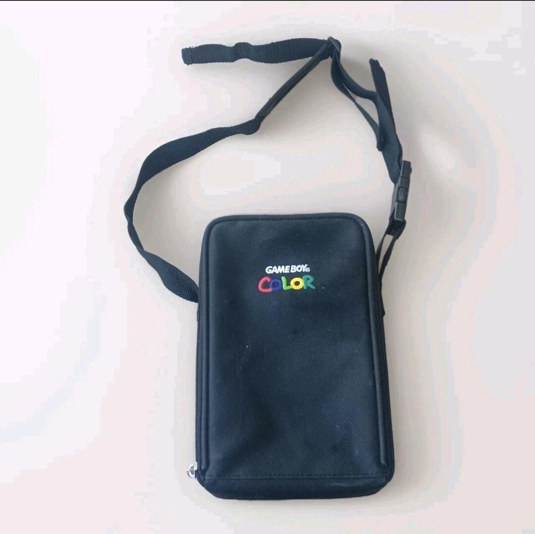Nintendo Gameboy Color Advance Carrying Case Travel Bag Soft Zipper ...