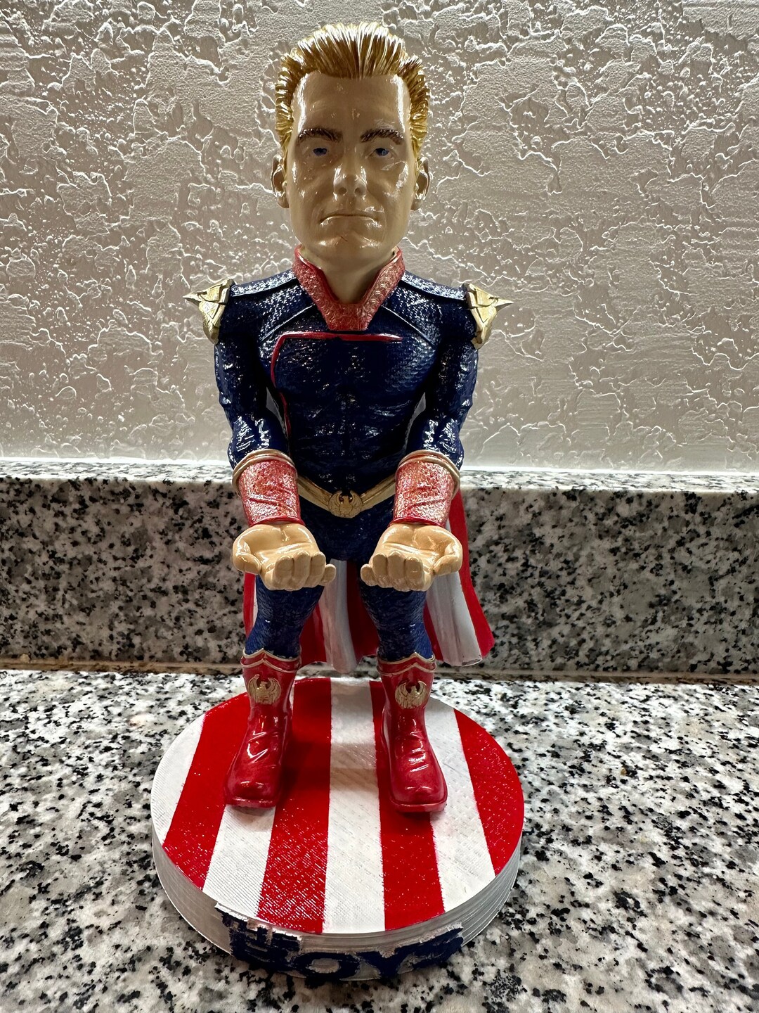 Homelander the Boys 8K Resin Painted/clear Coat Ps4/5 Gamepad - Etsy