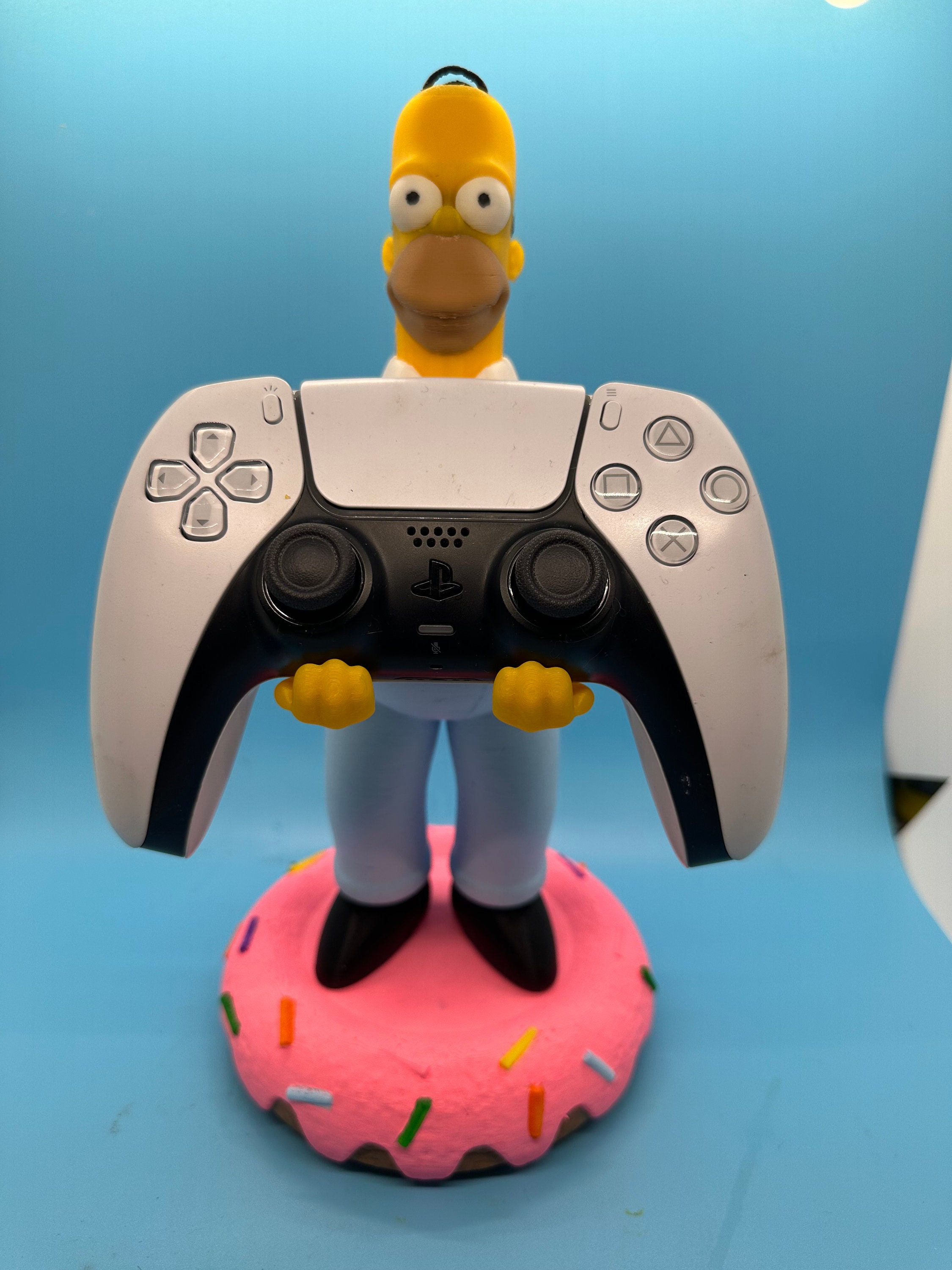 Homer Simpson Simpsons Painted Plastic Ps4/5 Gamepad Phone Display ...