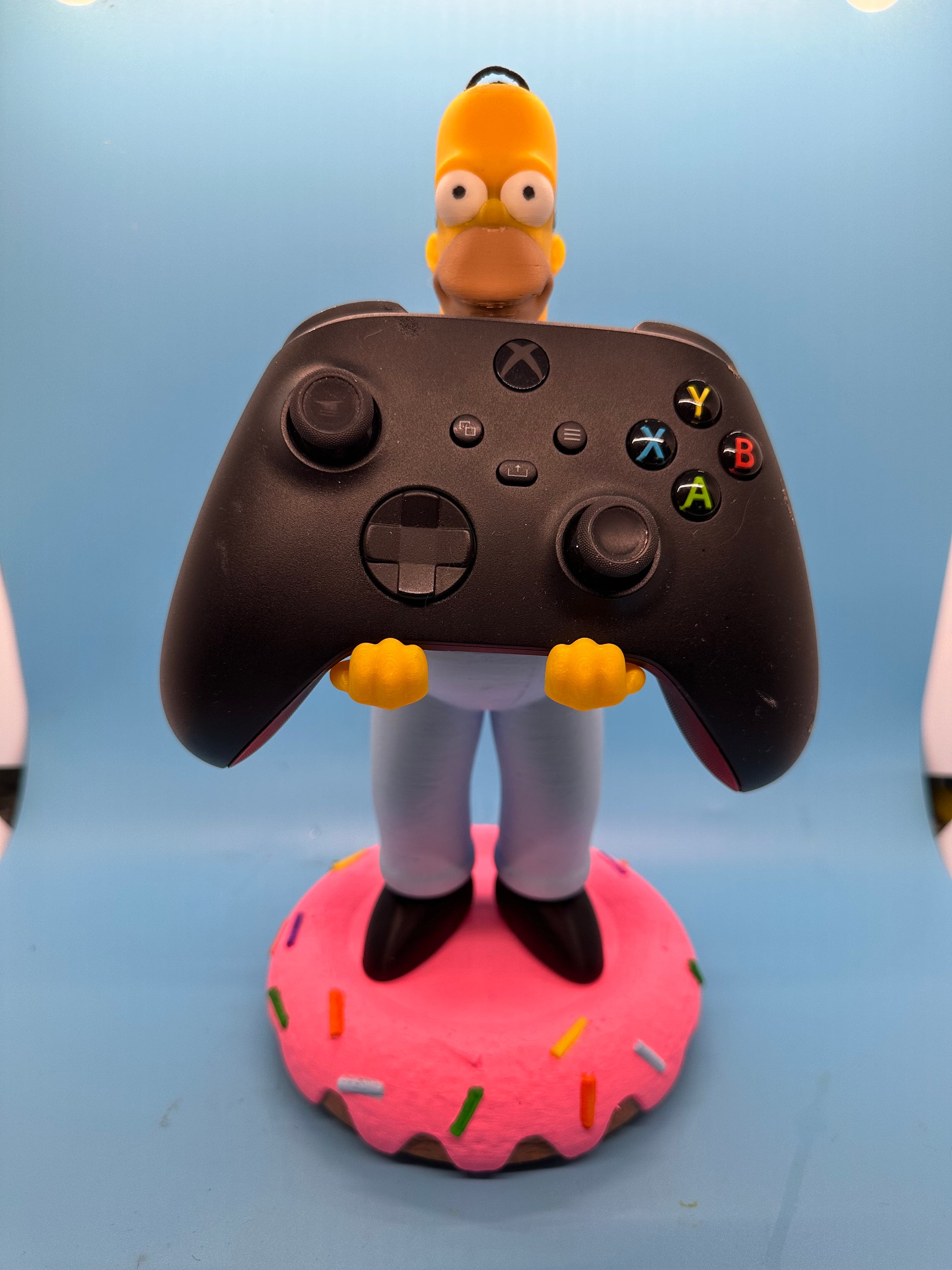 Homer Simpson Simpsons Painted Plastic Ps4/5 Gamepad Phone Display ...