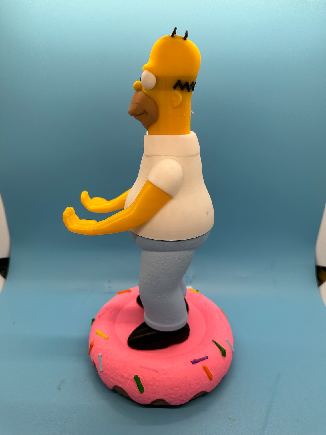 Homer Simpson Simpsons Painted Plastic Ps4/5 Gamepad Phone Display ...