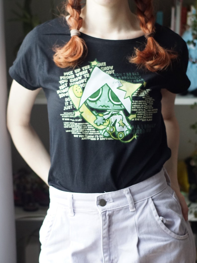 Original Print Collab Long Sleeve Tees Top - Etsy