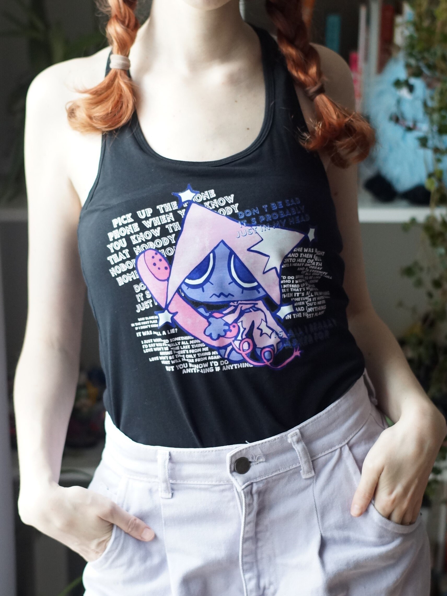 Original Print Collab Long Sleeve Tees Top - Etsy