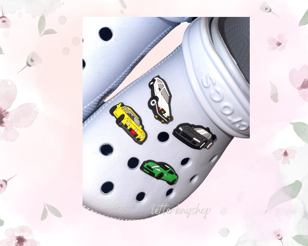 Cars Shoe Charms Crocs Car Enthusiasts JDM Tofu Car NSX Supra Mustang ...