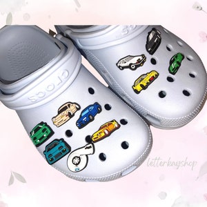 Cars Shoe Charms Crocs Car Enthusiasts JDM Tofu Car NSX Supra Mustang ...