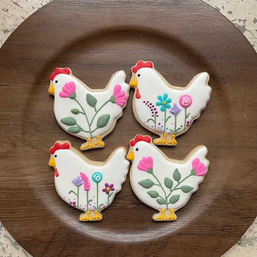 Chicken Cookies - Etsy