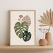Monstera Wall Art Printable Poster, Modern Boho Wall Decor Print ...