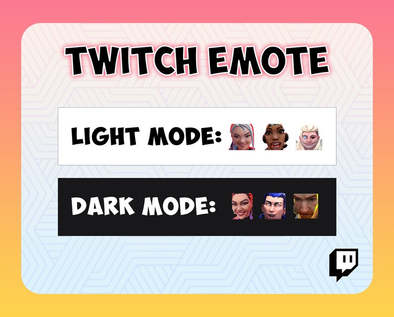 Valorant Agent Cursed Meme Twitch Emotes, Sova, Reyna, Yoru, Raze, Jett ...