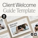 Client Welcome Guide Template: Graphic Designer Onboarding (canva ...
