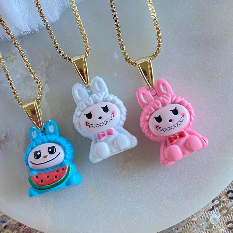 Monster Necklace - Etsy