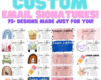 Custom Flair Pen Email Signature for Teachers Elementary, Middle ...